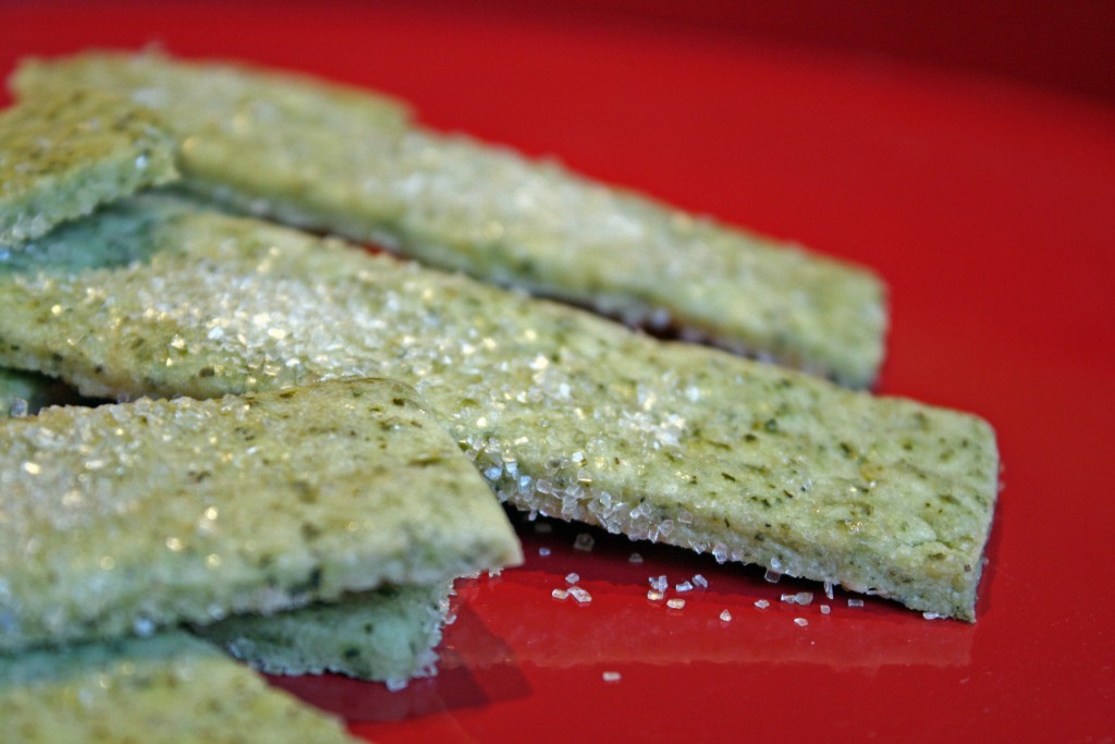 Green Tea Shortbread Cookies for the International Cookie Exchange ...