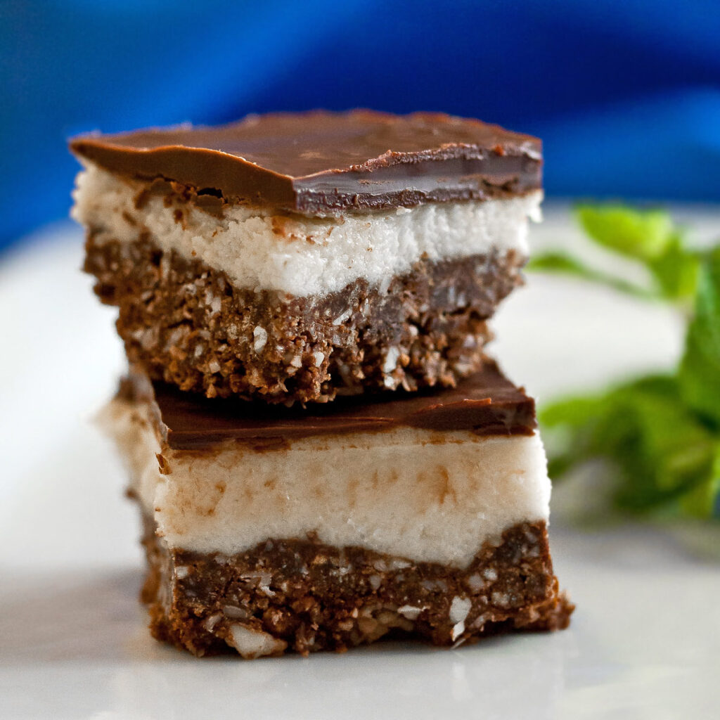 Chocolate Pecan Pie Bars for Chocolate Monday! • The Heritage Cook