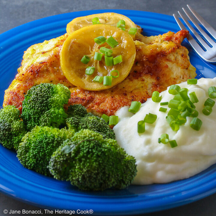 Chicken Francese - Gluten Free • The Heritage Cook