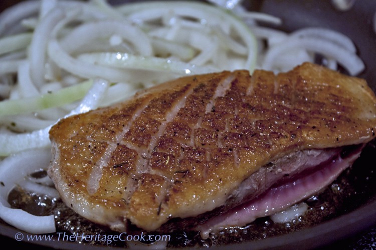 Pan Seared Duck Breasts with Jam-Infused Pan Sauce for Festive Friday ...