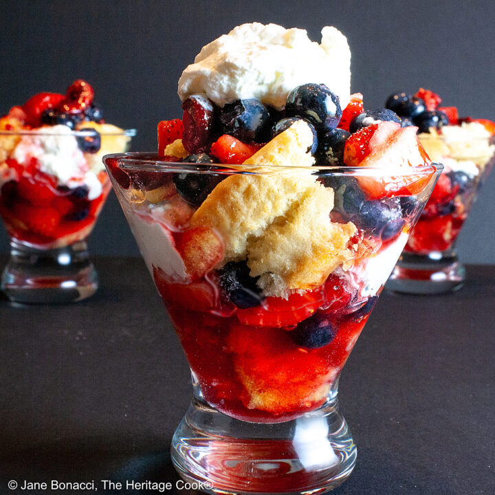 Strawberry Shortcake Parfaits with White Chocolate Whipped Cream GF ...
