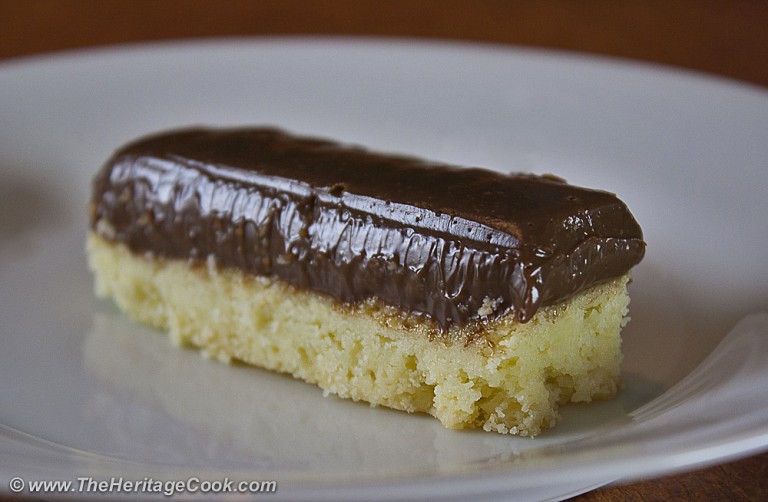 Chocolate Caramel Shortbread Bars (GF option) • The Heritage Cook