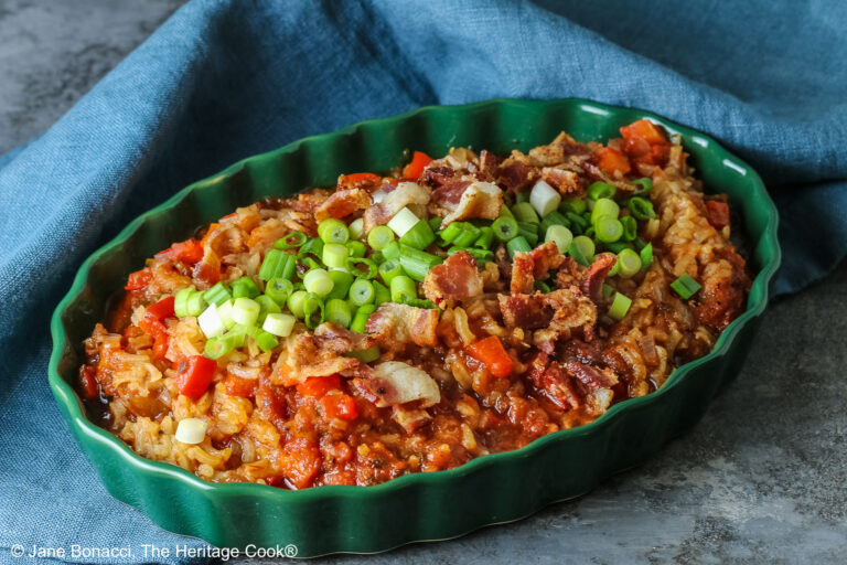 Spanish Rice with a Texas Twist (GF) • The Heritage Cook