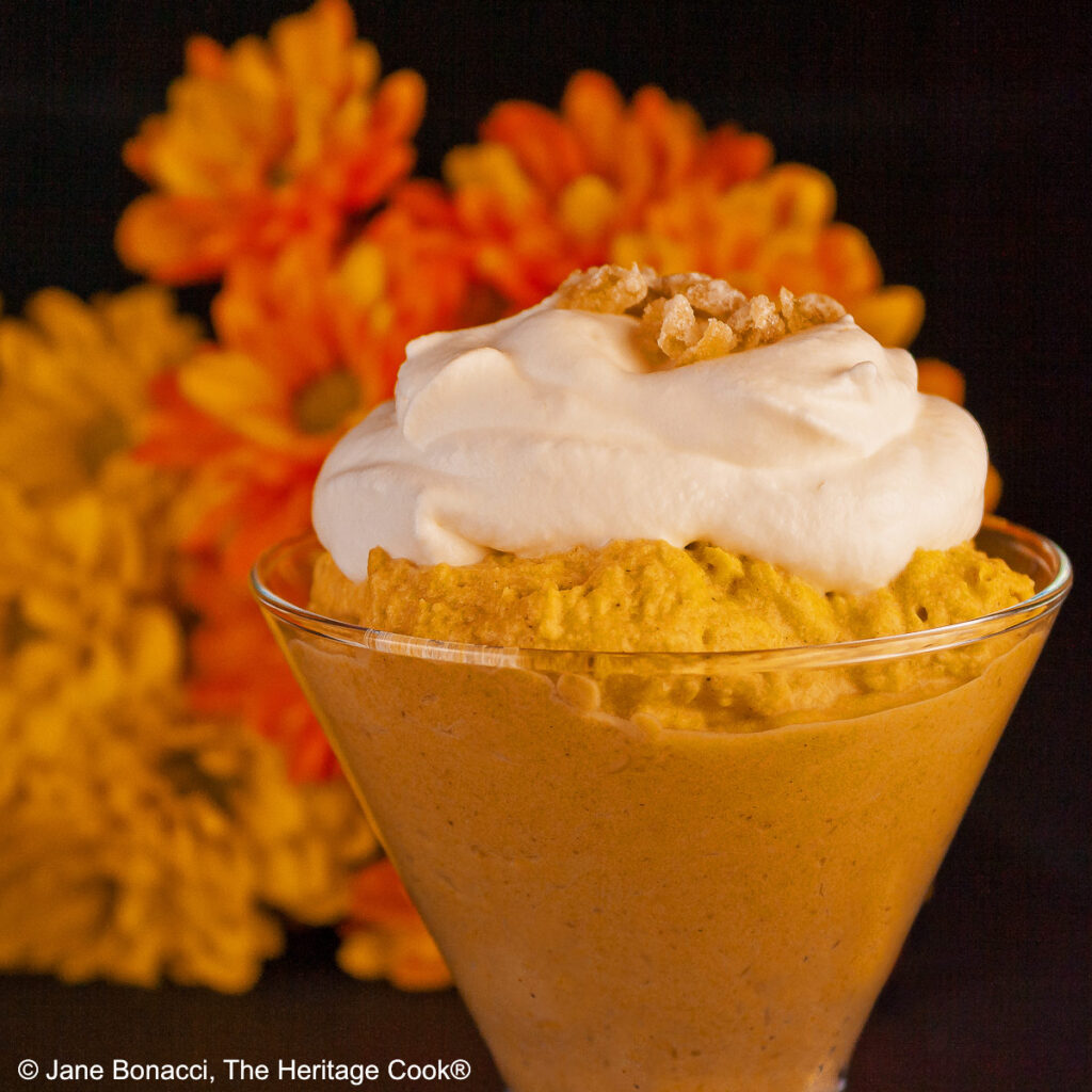 Gingery Pumpkin Mousse (GF) • The Heritage Cook