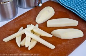 Duck Fat Fries (Pommes Frites) • The Heritage Cook