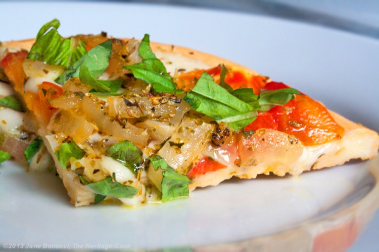 It's Caprese Day at The Heritage Cook ... Salad and Pizza Recipes • The ...