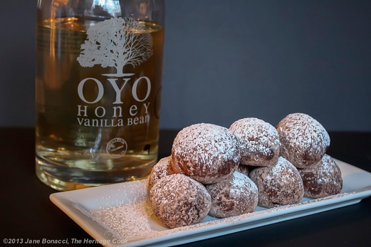 Honey Vanilla Vodka Chocolate Bites • The Heritage Cook