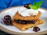 Fresh Cherry Shortcake with White Chocolate Whipped Cream (Gluten-Free ...