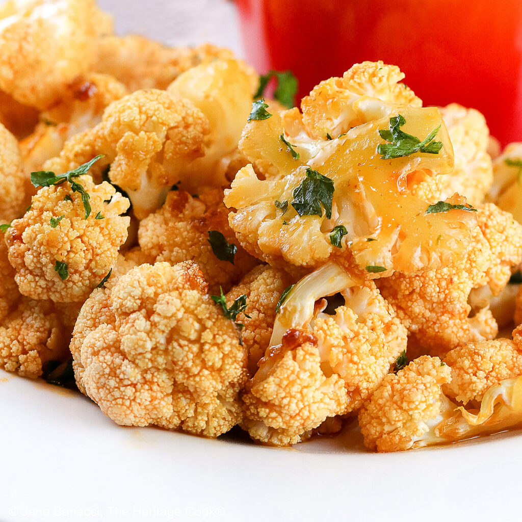 Grilled Buffalo Cauliflower with Blue Cheese Dipping Sauce (GF) • The ...