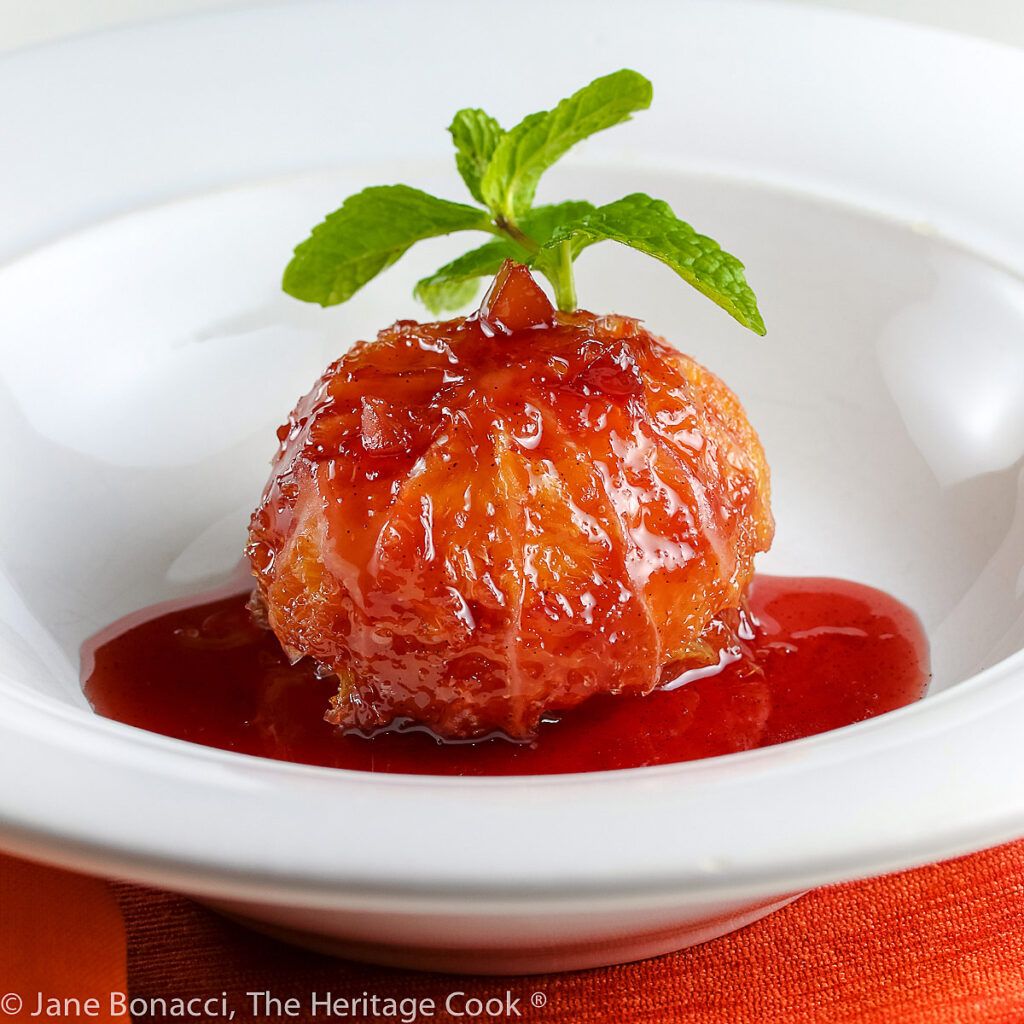 Oranges in Spiced Wine Syrup (Gluten Free) • The Heritage Cook
