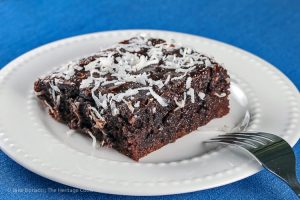 Root Beer Chocolate Cake with Root Beer Glaze • The Heritage Cook