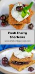 Fresh Cherry Shortcake with White Chocolate Whipped Cream (Gluten-Free ...