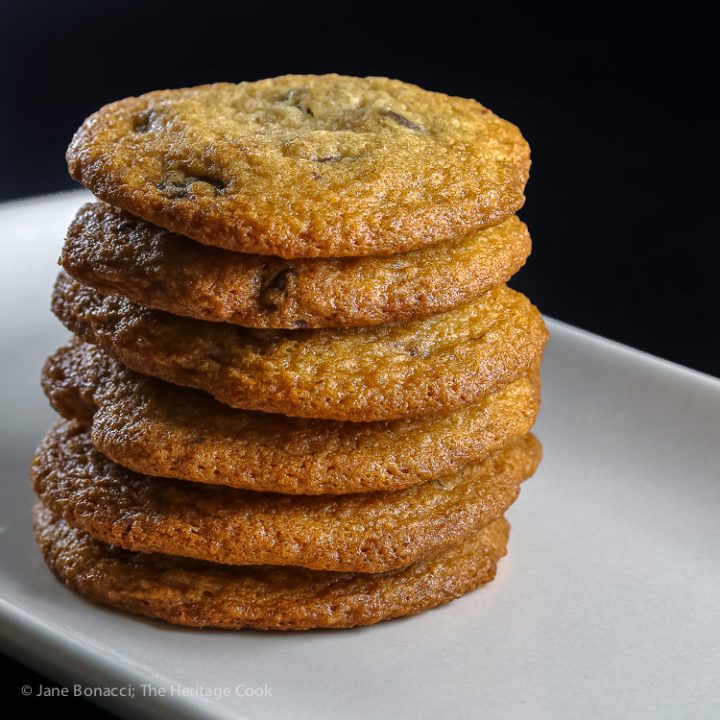 Vanilla Kissed Chocolate Chip Cookies (Gluten Free) • The Heritage Cook