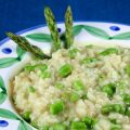 Instant Pot Asparagus and Pea Risotto (Gluten Free) • The Heritage Cook