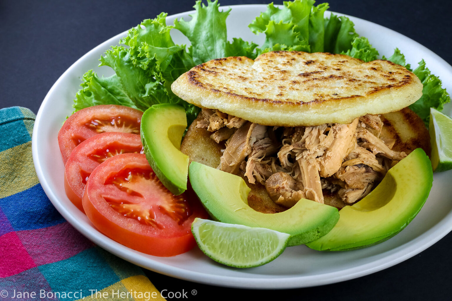 Instant Pot Chicken Filled Arepas (Gluten Free) • The Heritage Cook