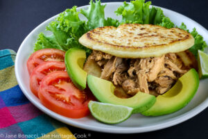 Instant Pot Chicken Filled Arepas (Gluten Free) • The Heritage Cook