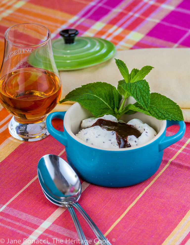 Derby Sundaes with Chocolate Bourbon Syrup • The Heritage Cook