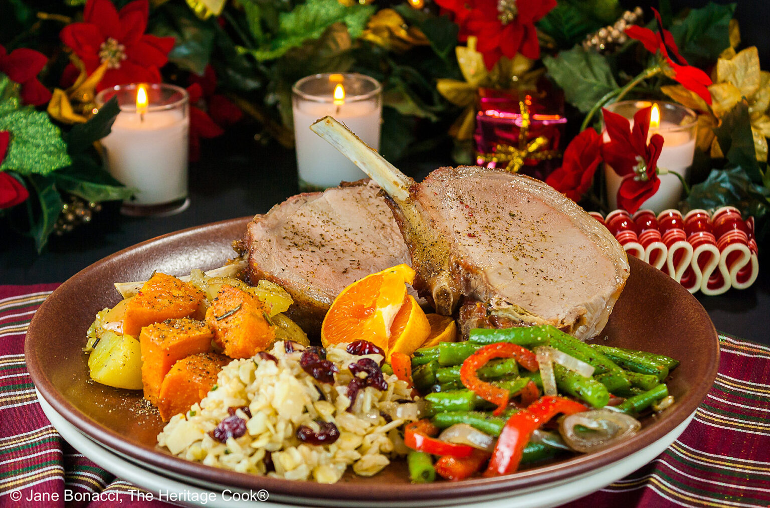 Showstopper Grilled Crown Pork Roast • The Heritage Cook