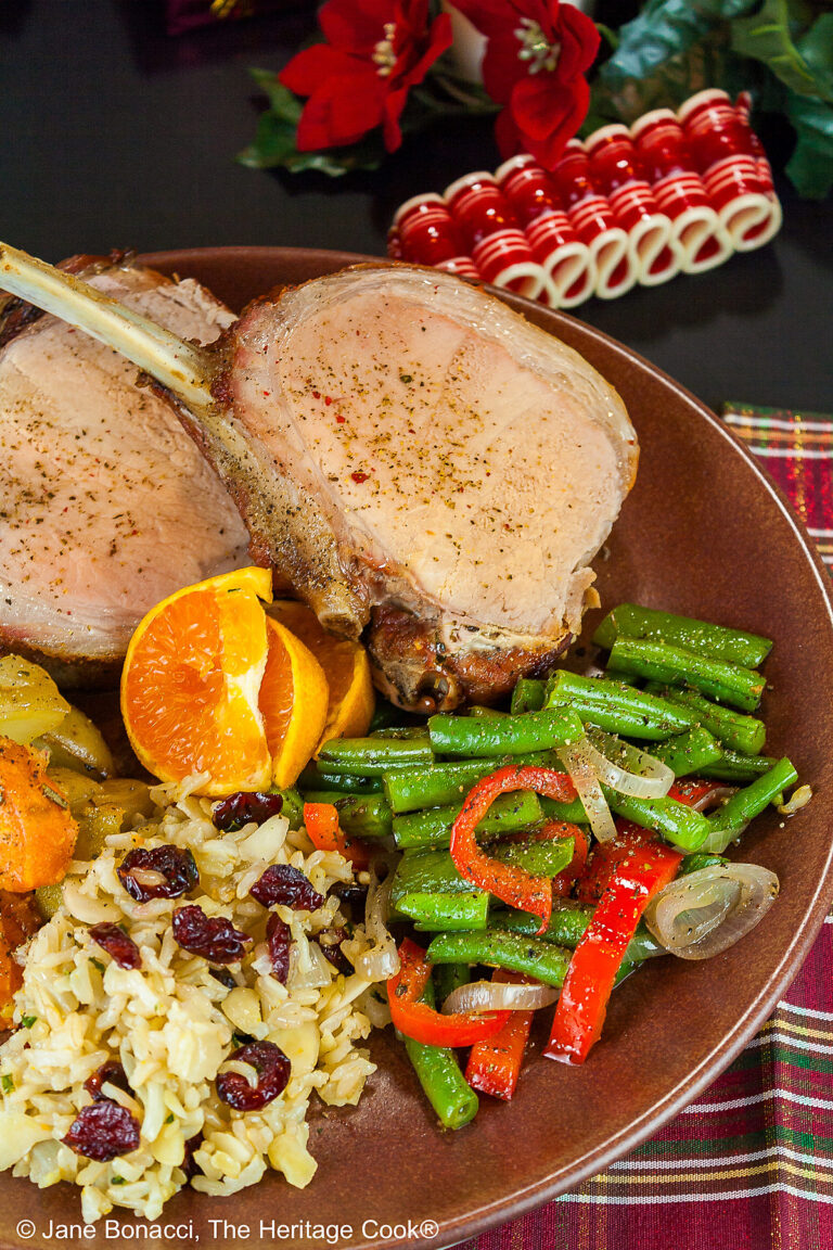 Showstopper Grilled Crown Pork Roast • The Heritage Cook