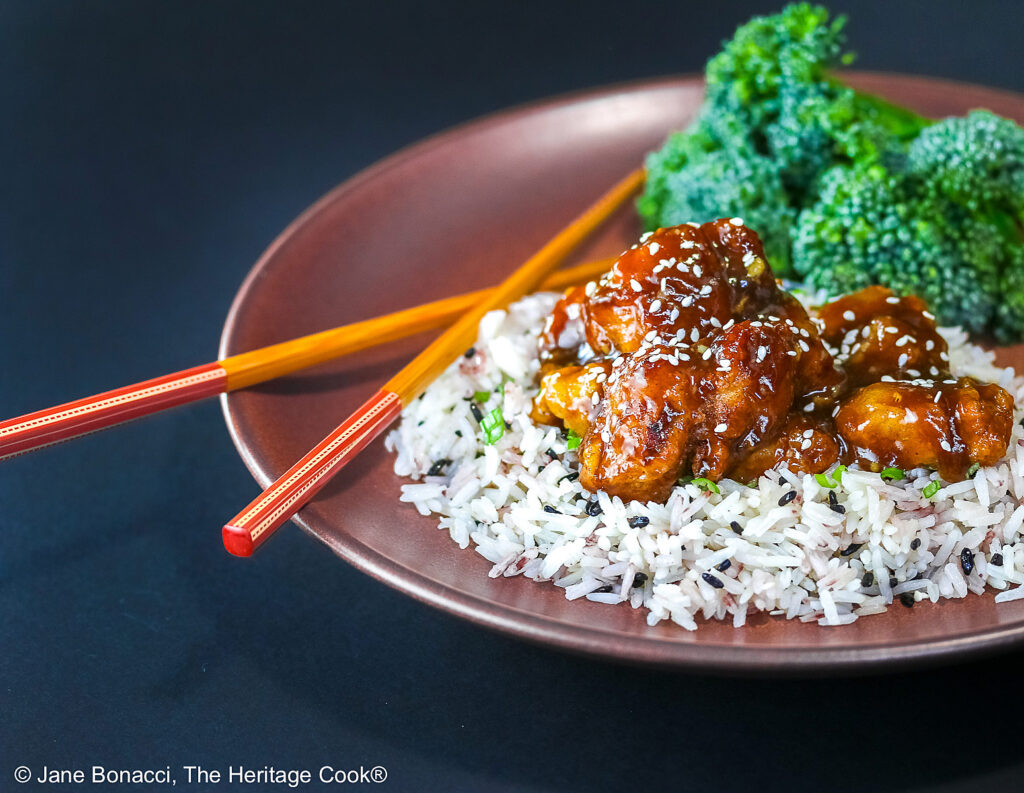 General Tso's Chicken (GF) • The Heritage Cook