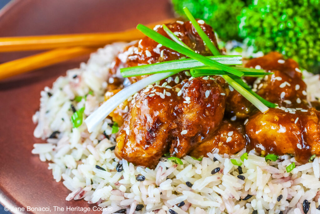 General Tso's Chicken (GF) • The Heritage Cook