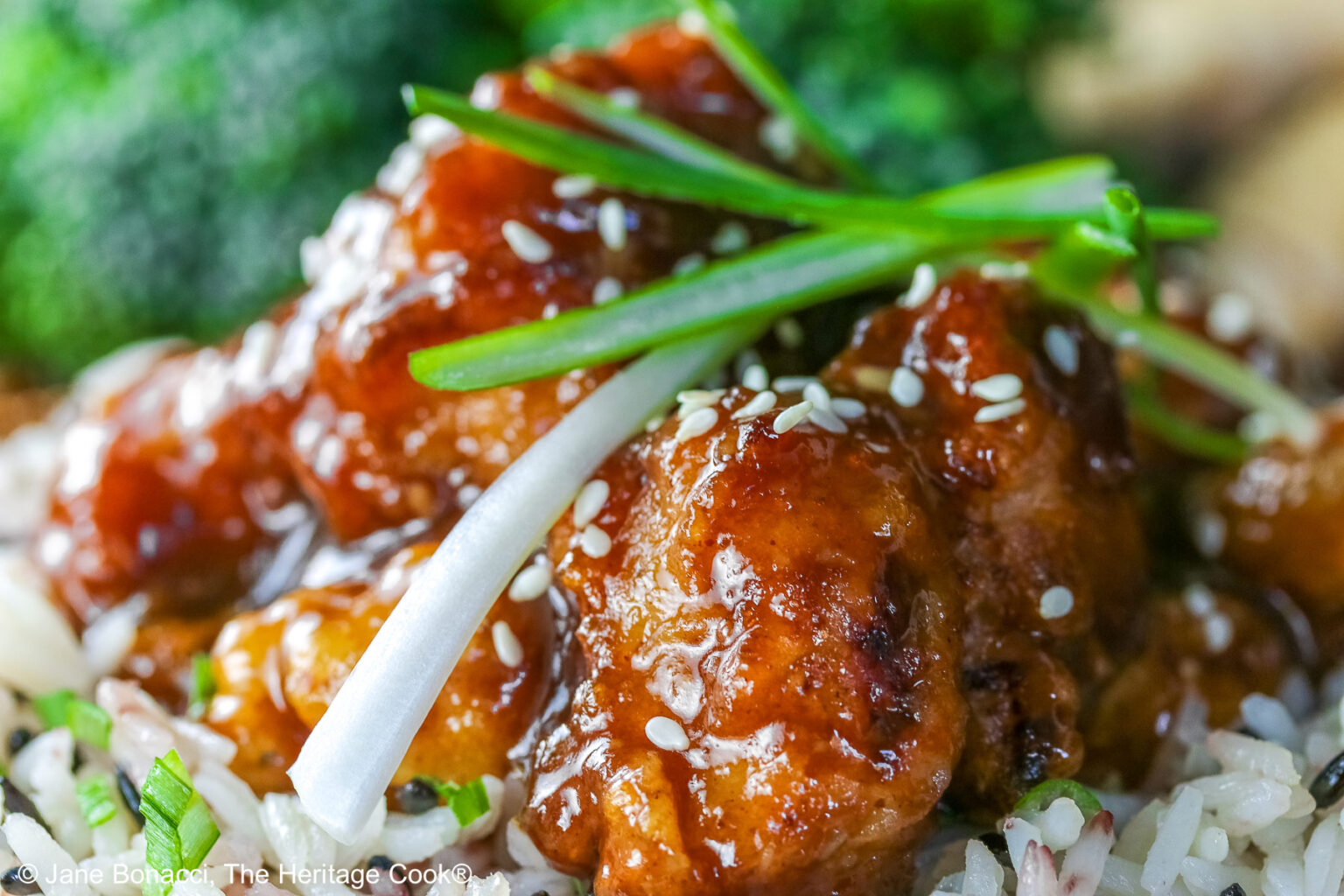 General Tso's Chicken (GF) • The Heritage Cook