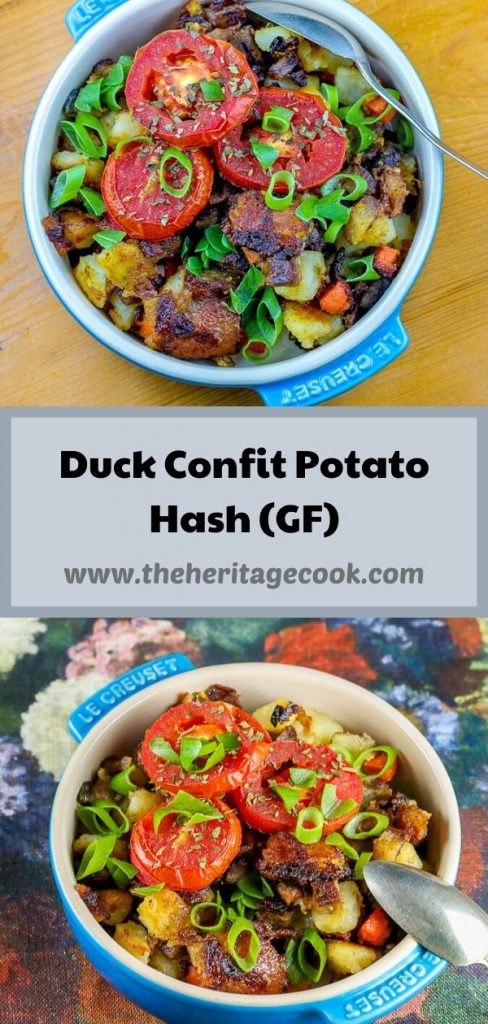 Duck Confit Potato Hash (Gluten-Free) • The Heritage Cook