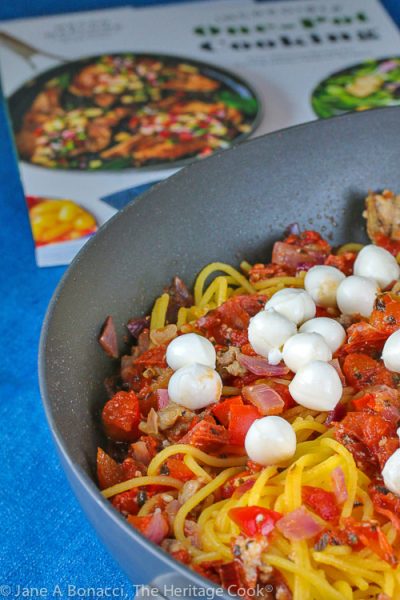 Deluxe Pizza Spaghetti (Gluten Free) • The Heritage Cook