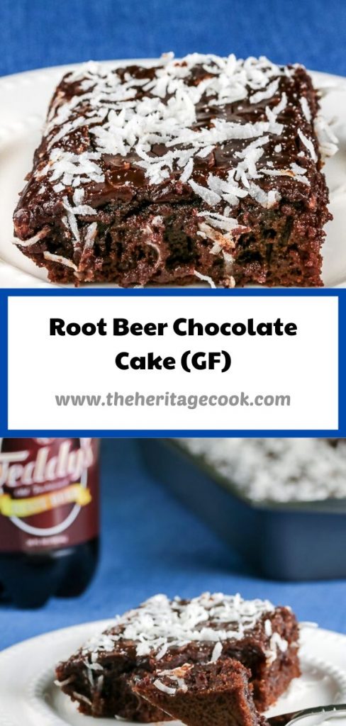 Root Beer Chocolate Cake with Root Beer Glaze • The Heritage Cook