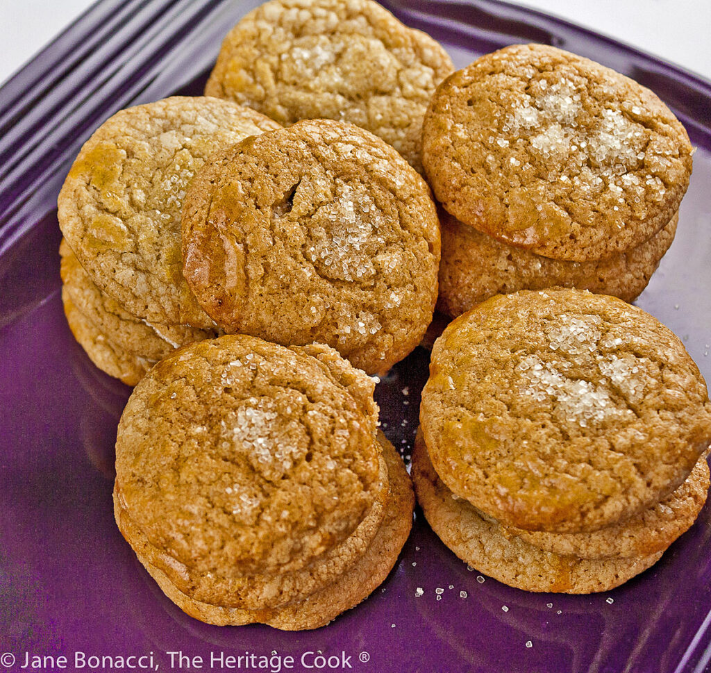 Nutella Filled Vanilla Cookies (Gluten Free) • The Heritage Cook