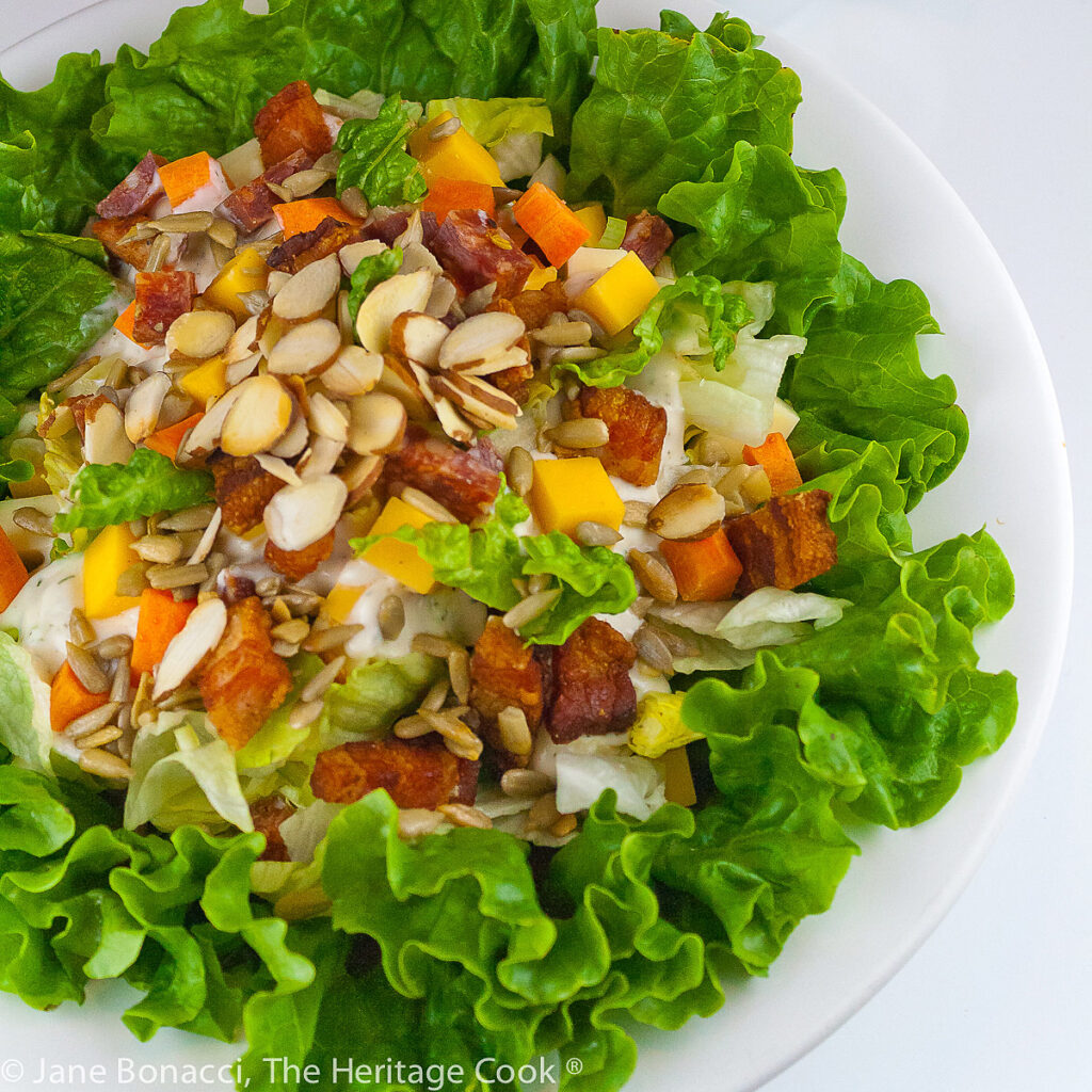 Chopped Steakhouse-Style Salad (Gluten-Free) • The Heritage Cook