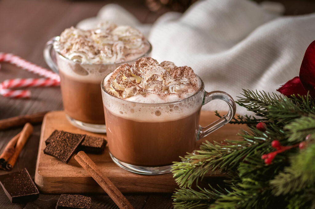 Peppermint Triple Chocolate Hot Cocoa (Gluten Free) • The Heritage Cook