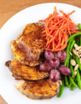 Turkey Breast with Pomegranate Glaze (Gluten Free) • The Heritage Cook