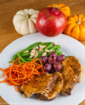 Turkey Breast with Pomegranate Glaze (Gluten Free) • The Heritage Cook
