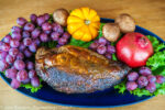 Turkey Breast with Pomegranate Glaze (Gluten Free) • The Heritage Cook