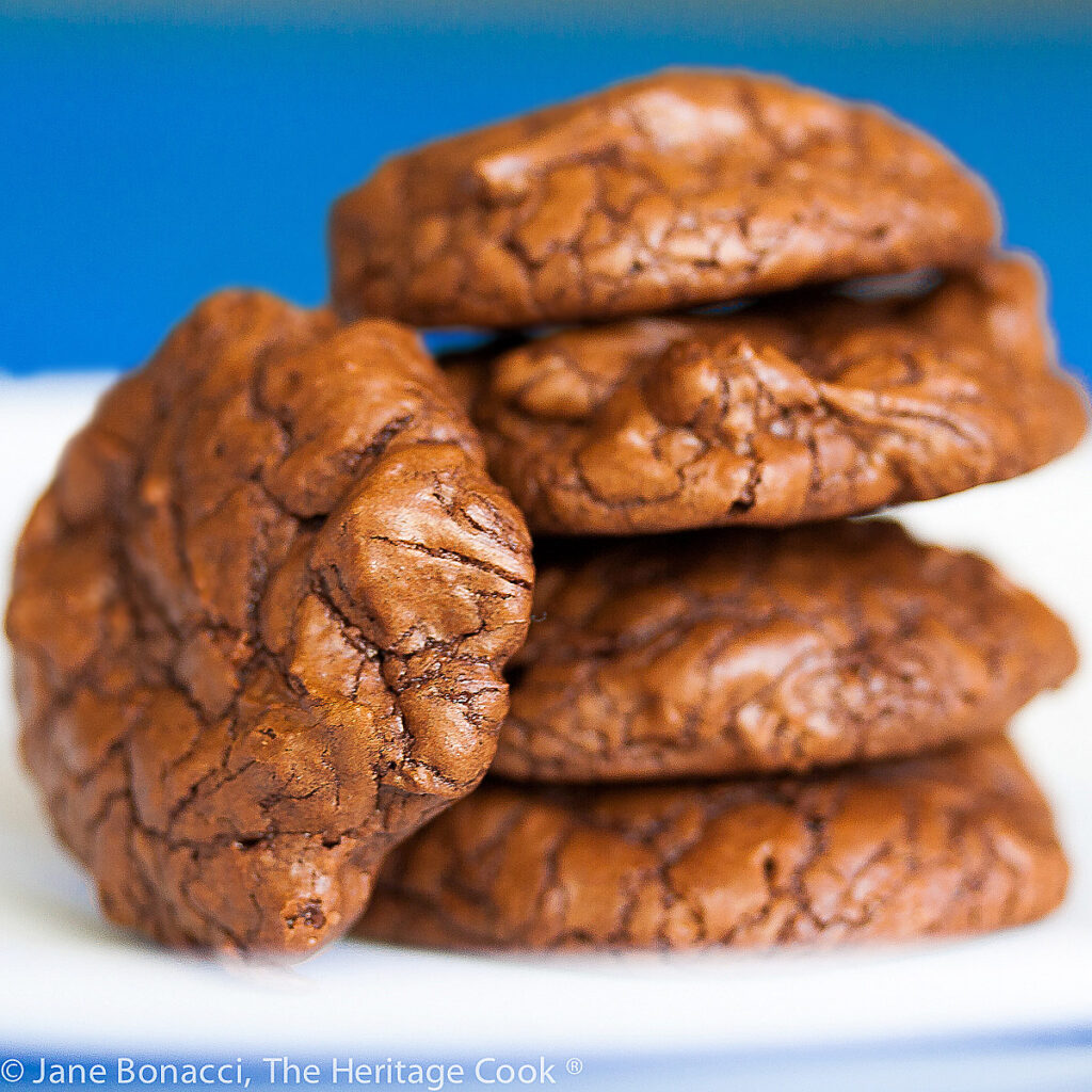 Mini Black and White Cookies for Chocolate Monday! • The Heritage Cook