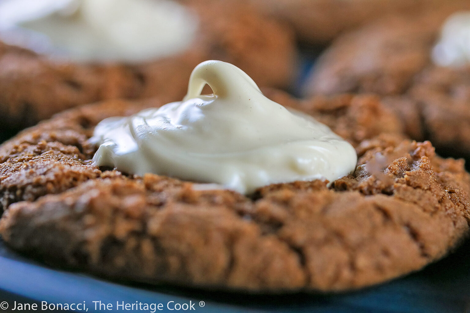Ginger White Chocolate Thumbprint Cookies (Gluten Free) • The Heritage ...