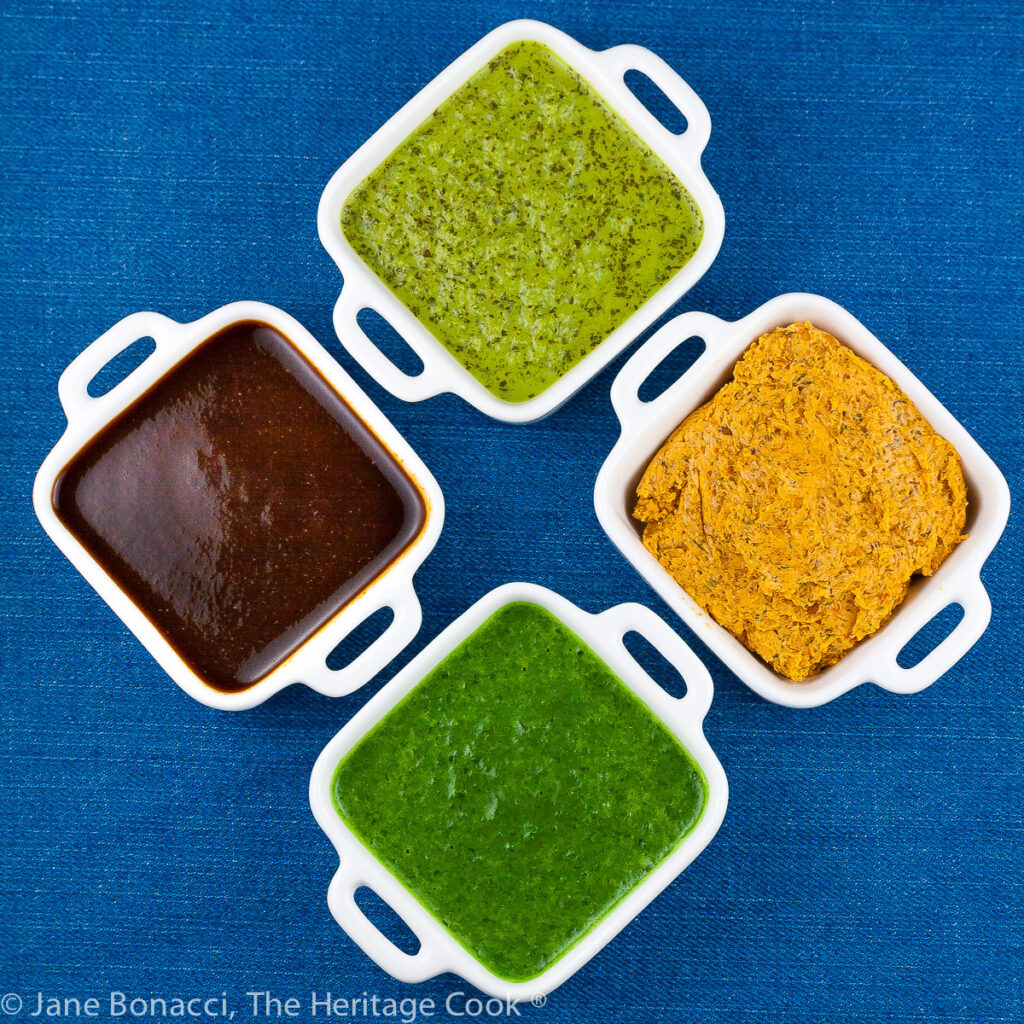 Four Sauces for BBQ Foods (Gluten-Free) • The Heritage Cook