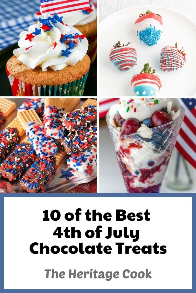 10 of the Best 4th of July Chocolate Treats • The Heritage Cook