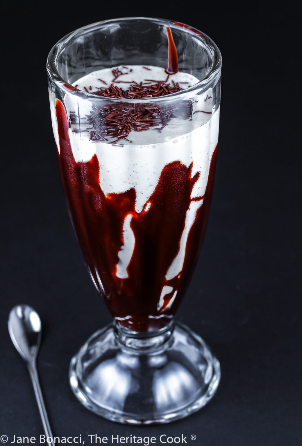 Chocolate Swirl Milkshakes (Gluten Free) • The Heritage Cook