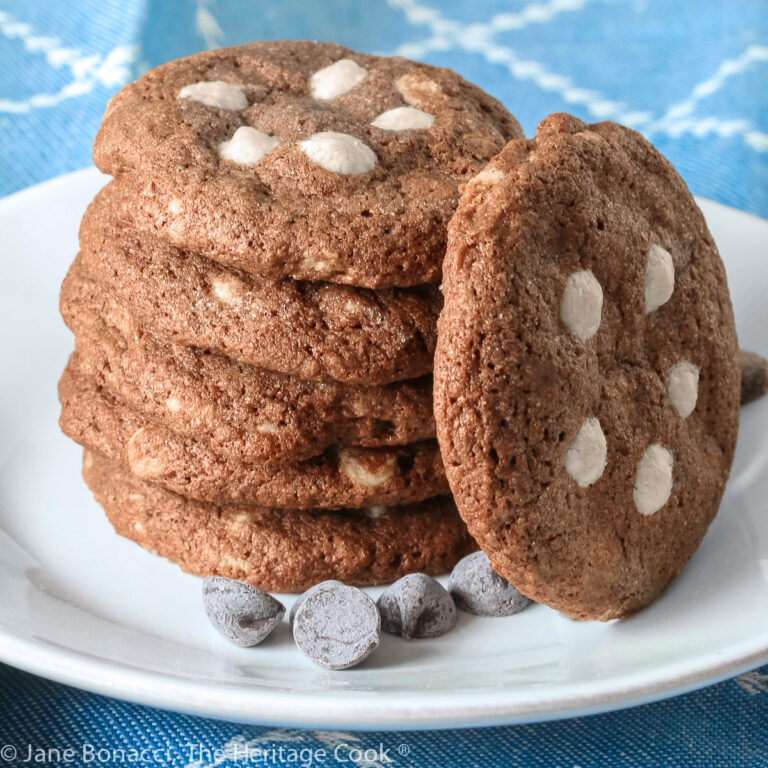 Quadruple Chocolate Cookies (Gluten Free) • The Heritage Cook