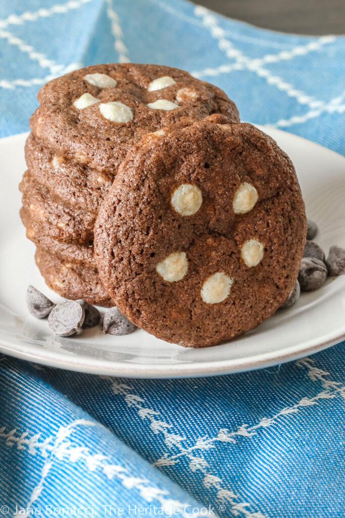 Quadruple Chocolate Cookies (Gluten Free) • The Heritage Cook