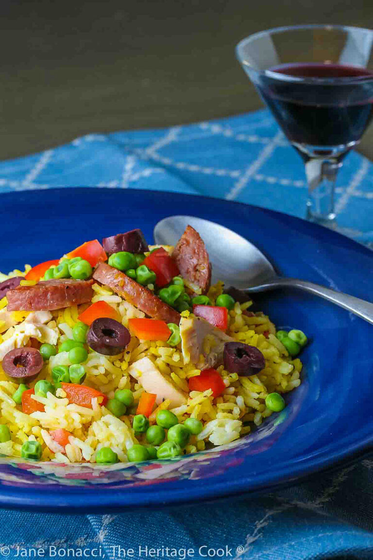 Portuguese Chicken and Rice (Dairy-Free, Gluten Free) • The Heritage Cook