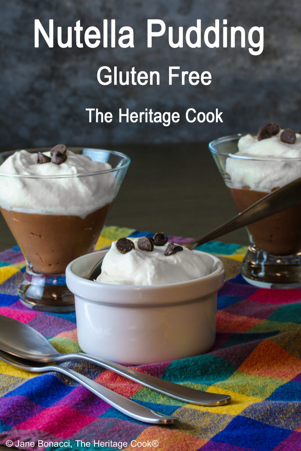 Homemade Nutella Pudding (Gluten Free) • The Heritage Cook