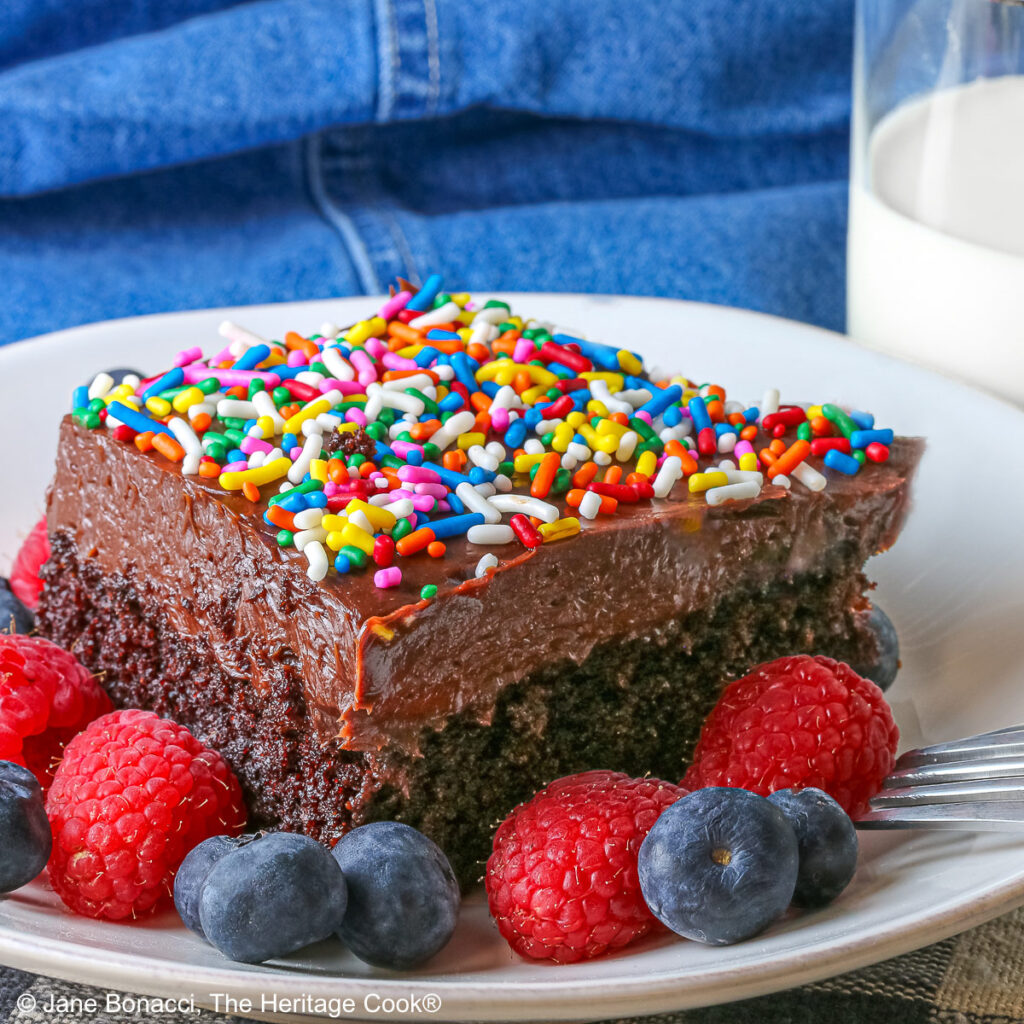 Hoosier Chocolate Cake for Chocolate Monday! • The Heritage Cook
