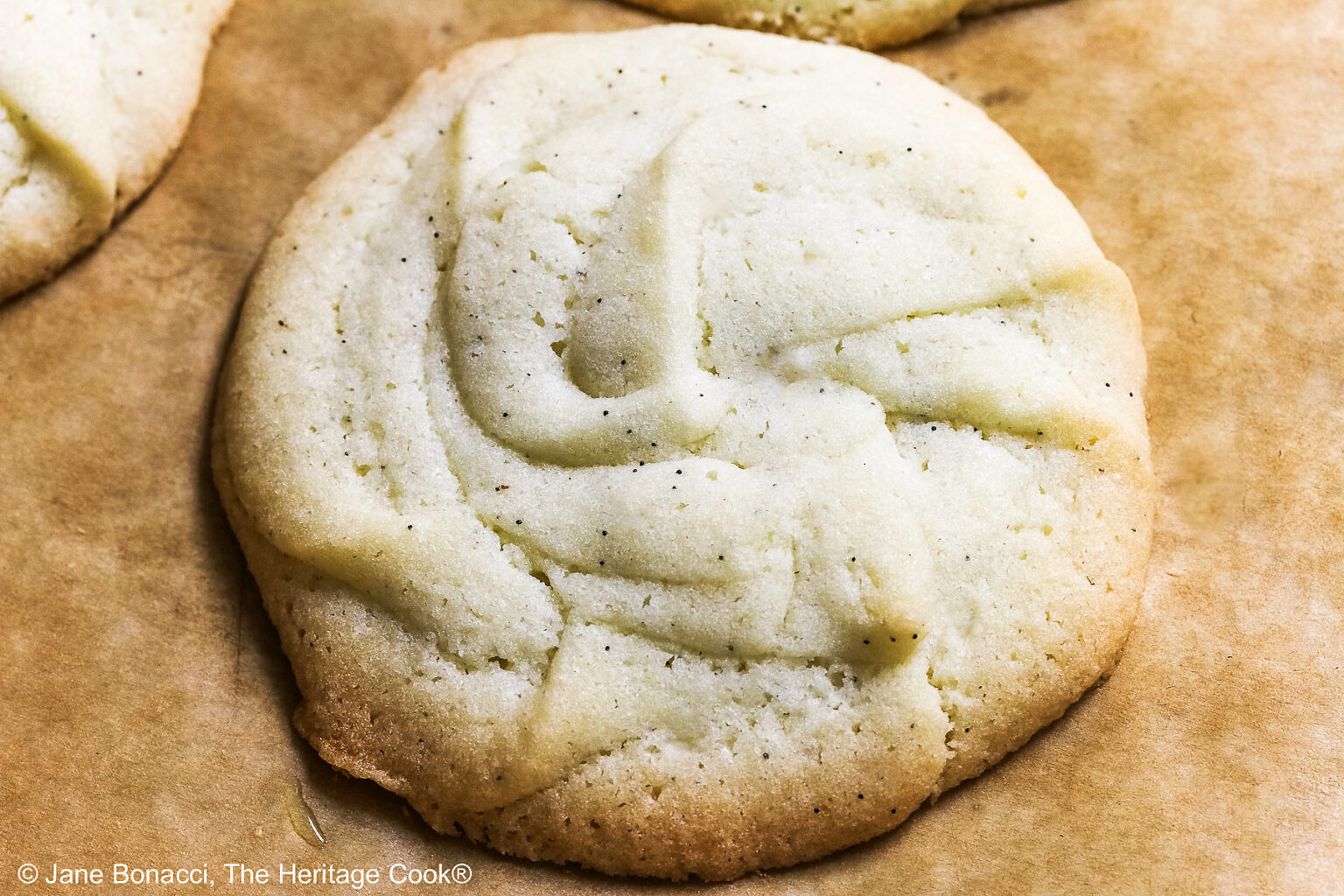 Danish Butter Cookies with White Chocolate Glaze (GF) • The Heritage Cook